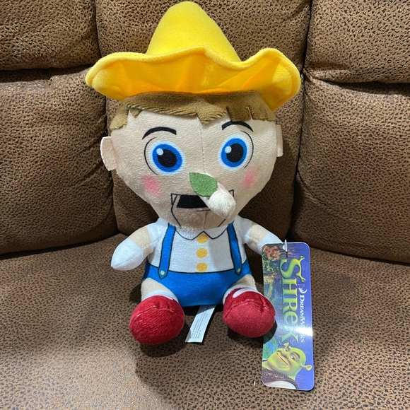Dreamworks | Toys | Dream Works Shrek Pinocchio Big Head Chibi Plush ...